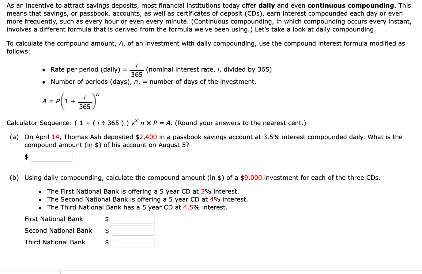 Solved As an incentive to attract savings deposits, most | Chegg.com