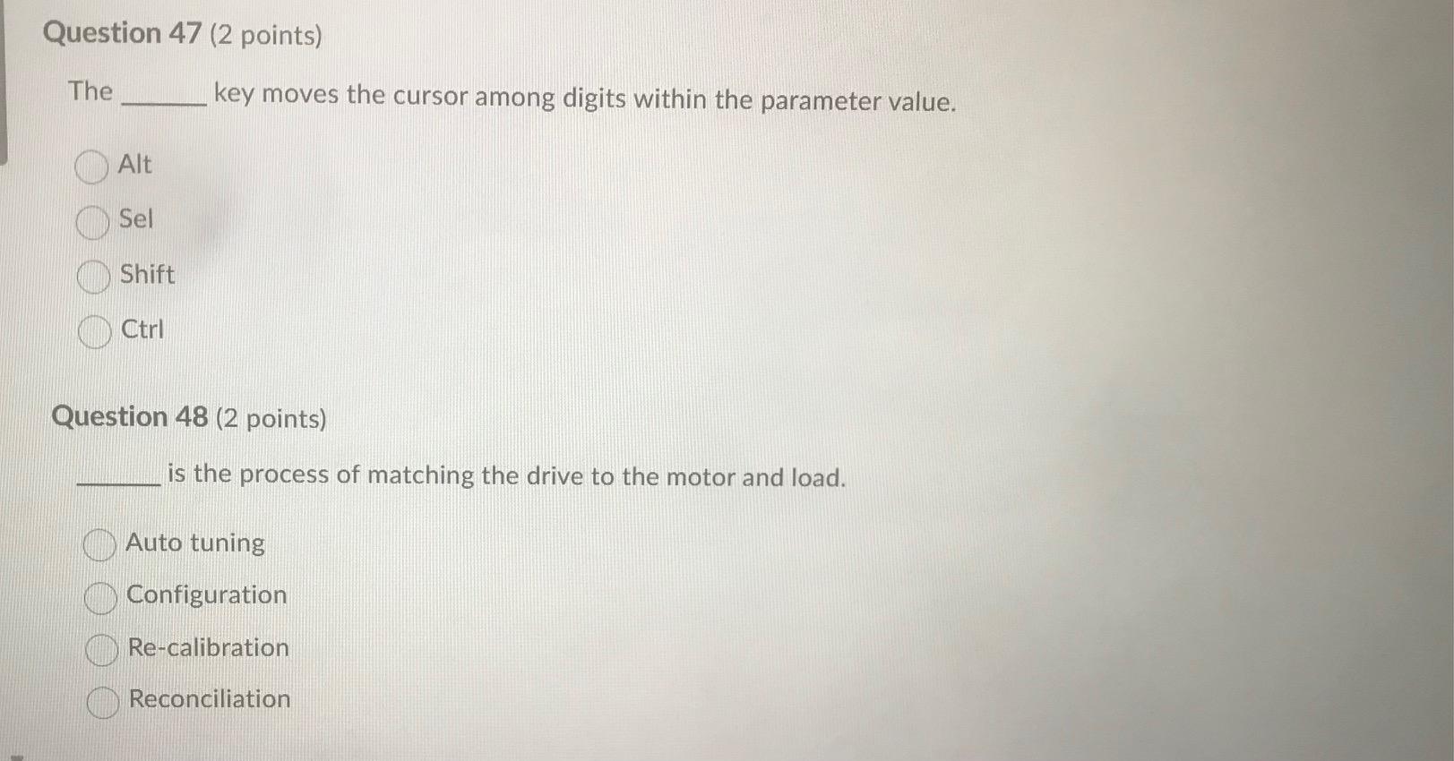 Solved The key moves the cursor among digits within the | Chegg.com
