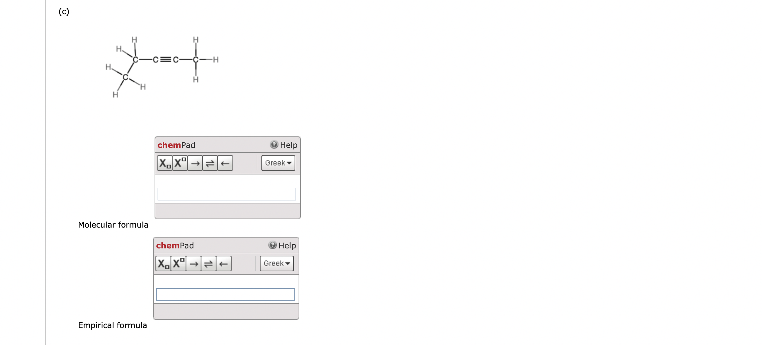 Solved Molec Empir | Chegg.com