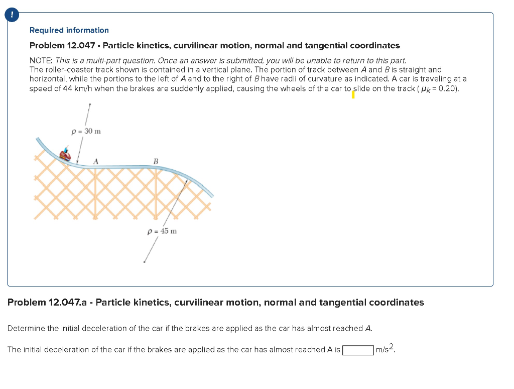 Solved Required information Problem 12.047. Particle | Chegg.com