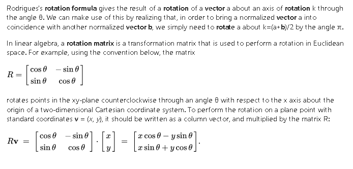 Solved Is there a way to rotate a vector onto another vector | Chegg.com