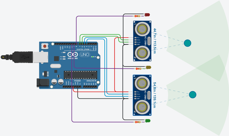 Solved 4) In tinkercad: Simulate and program a circuit | Chegg.com