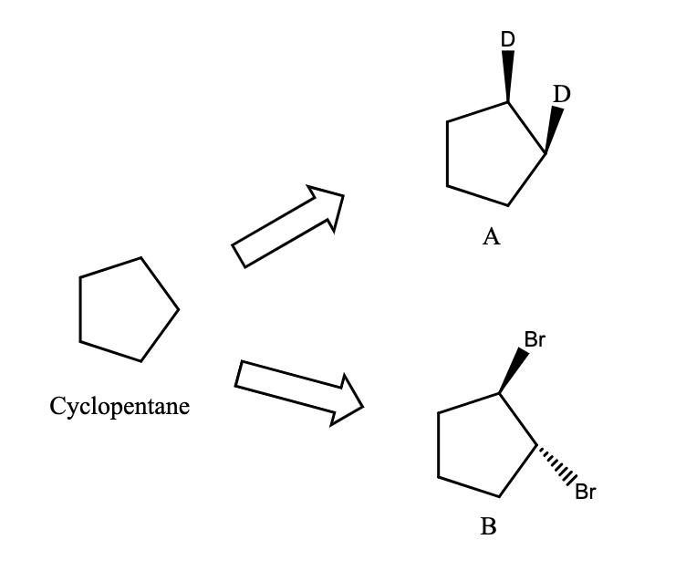 Solved Cyclopentane A B | Chegg.com
