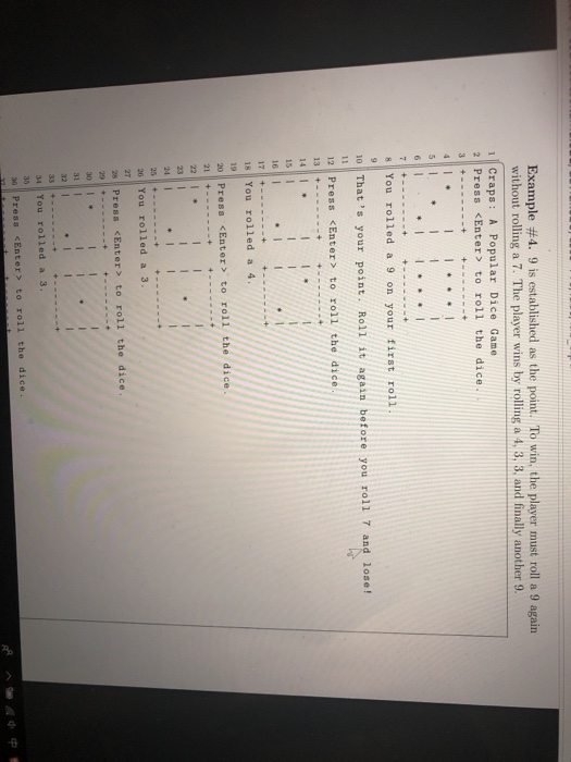 3 Craps The Dice Game Write A Python Program Stored