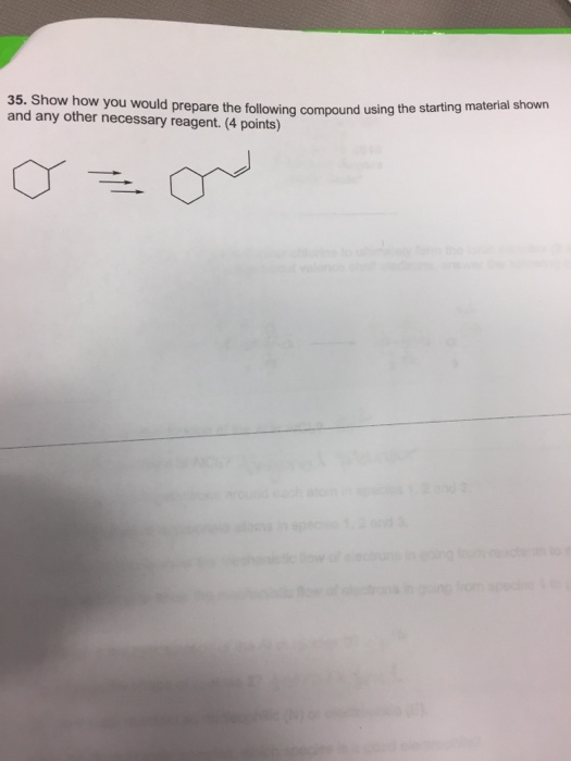 Solved Show how you would prepare the following compound | Chegg.com