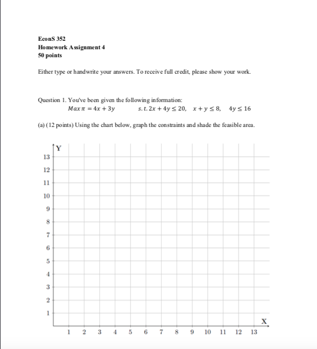 Solved EconS 352 Homework Assignment 4 50 points Either type | Chegg.com