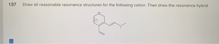 Solved Draw all reasonable resonance structures for the | Chegg.com Solved Draw all reasonable resonance structures for the | Chegg.com