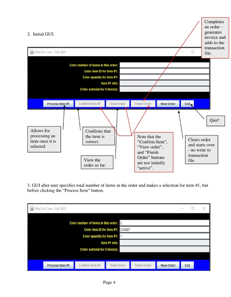 CNT 4714 – Project 1 – Fall 2020 Title: "Program | Chegg.com