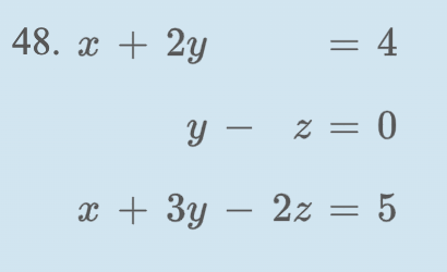Solved In Exercises 43,44,45,46,47, and 48, use matrix | Chegg.com