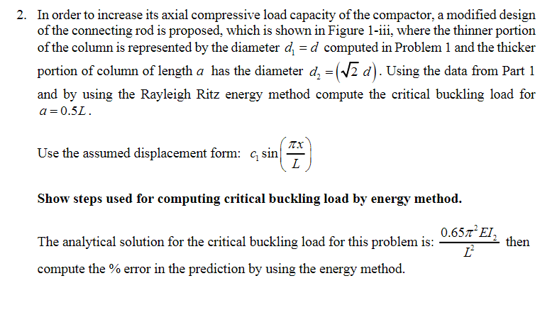 Solved Problem 1 (Do not solve problem 1 for I have provided | Chegg.com