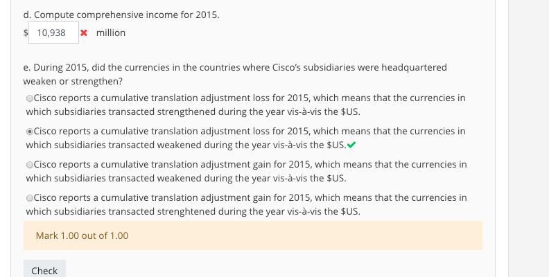 QUESTION 1 Partially correct Mark 1.20 out of 200 P | Chegg.com