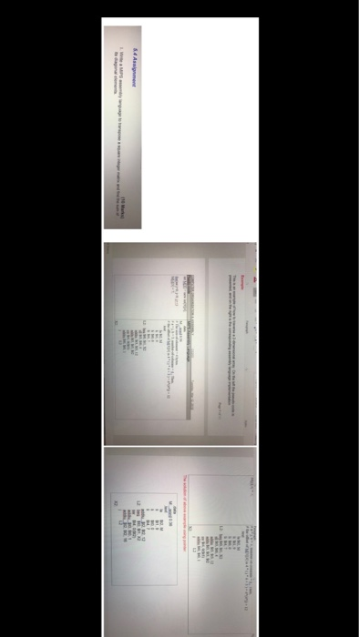 Solved 5.4 Assignment (10 Marks) 1. Write a MIPS assembly | Chegg.com