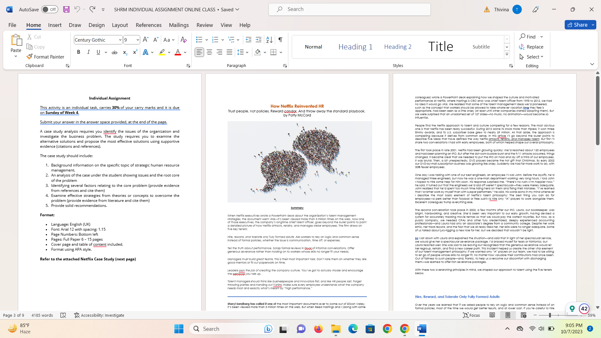 Solved Individual Assignment This activity is an individual | Chegg.com