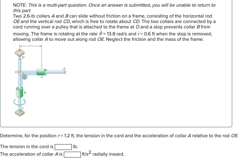 Solved NOTE This Is A Multi part Question Once An Answer Chegg