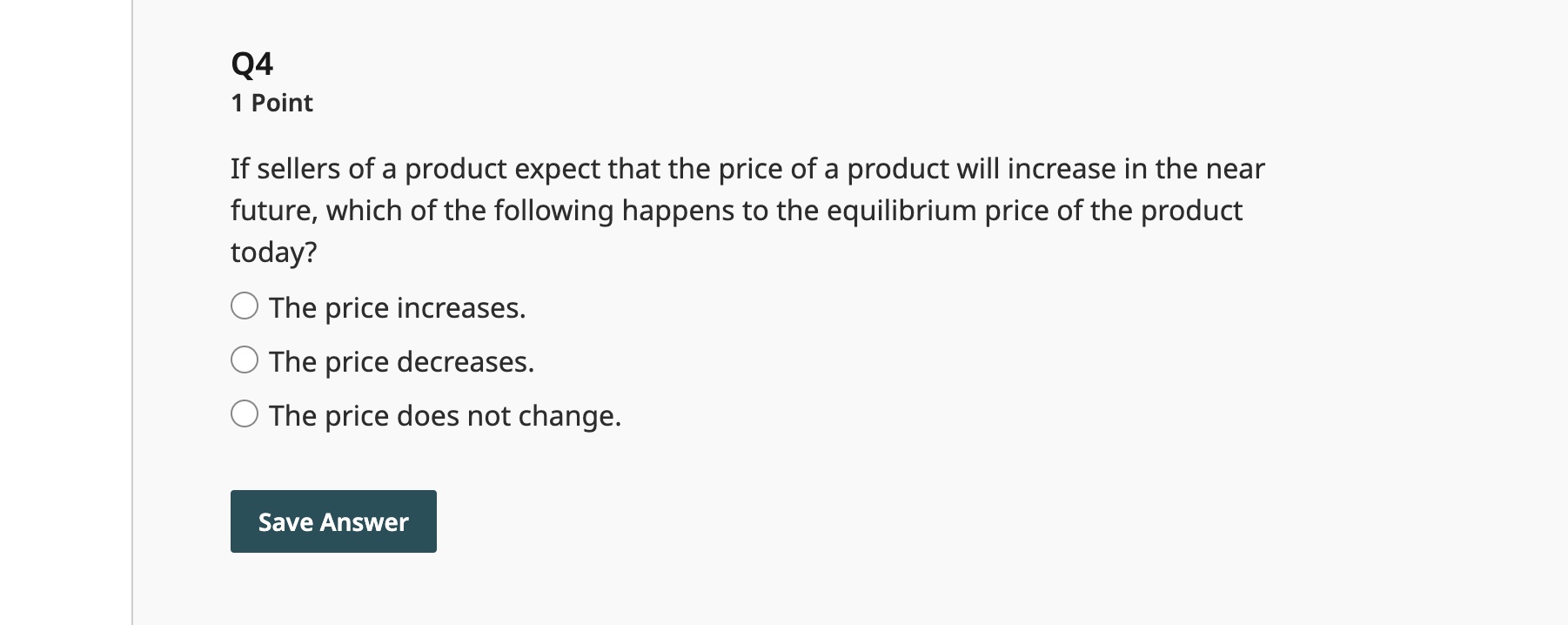 Solved Q41 ﻿PointIf sellers of a product expect that the | Chegg.com