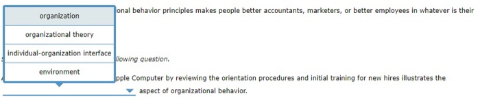 Solved 1. The effects of OB on personal and organizational | Chegg.com