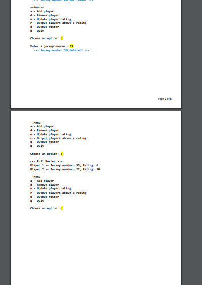 Implementation Requirements: - Use a "while" loop to | Chegg.com