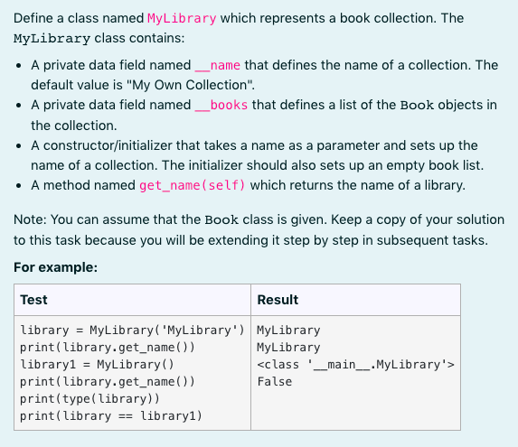Solved Hi, I have attached my Book class for reference. I do | Chegg.com