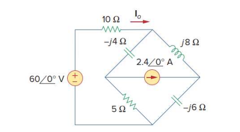 Solved AC Circuit Analysis. Kindly show the complete | Chegg.com