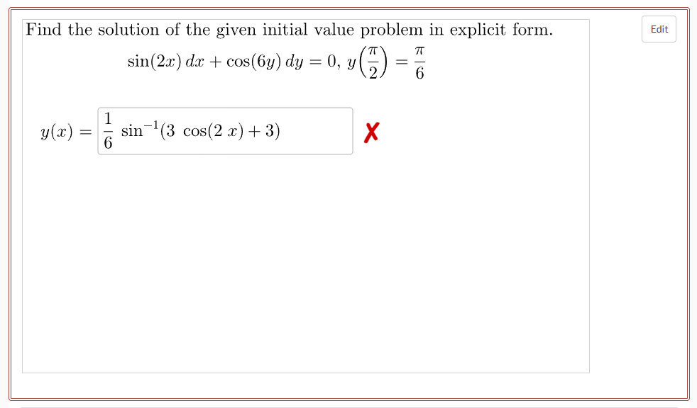 Solved Find the solution of the given initial value problem | Chegg.com