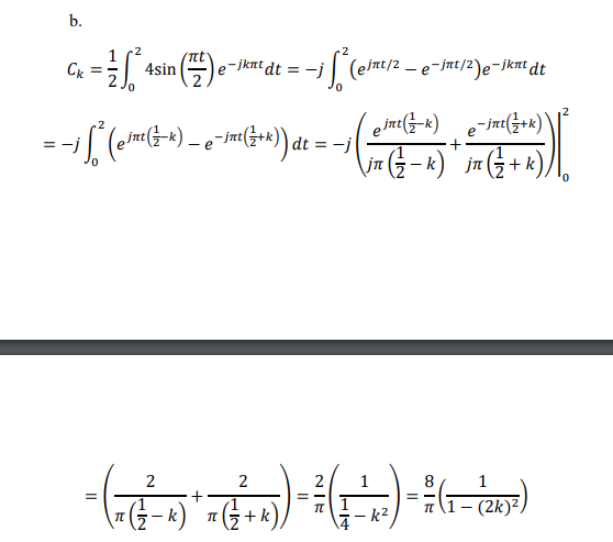 Solved 2 Use The Modulation Property Of Fourier Series To