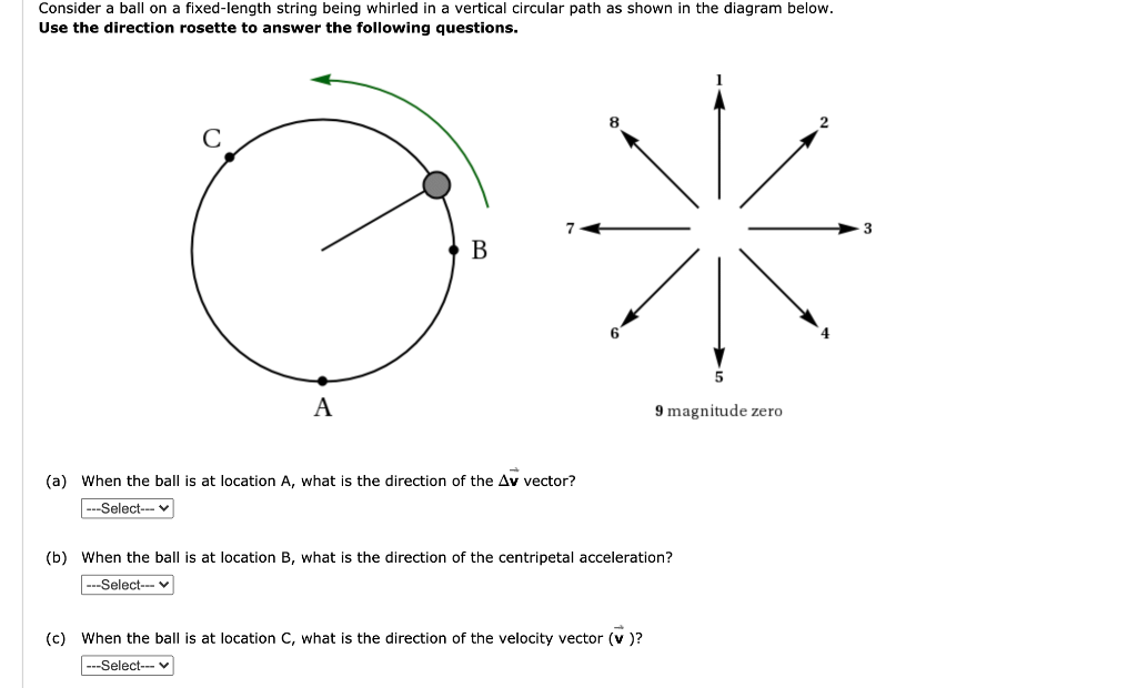 Solved Consider a ball on a fixed-length string being | Chegg.com