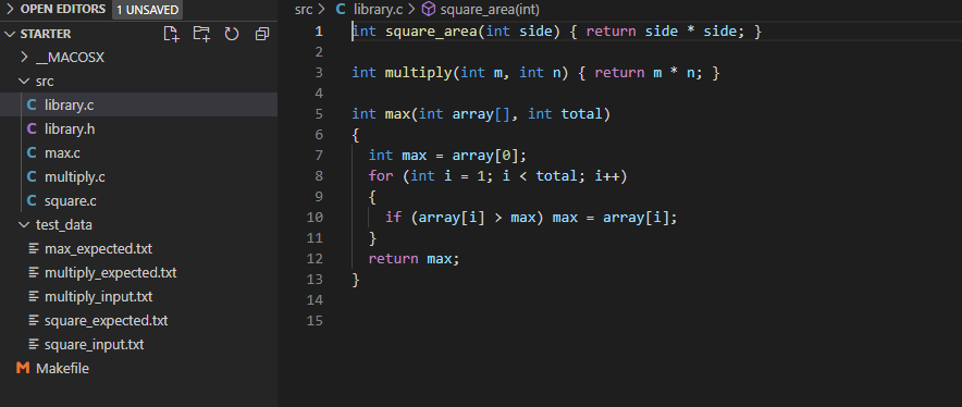 Solved Implement square.c such that it reads ints from | Chegg.com Solved Implement square.c such that it reads ints from | Chegg.com