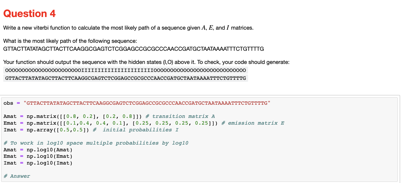 Please Provide A Workable Code In Python That Solves