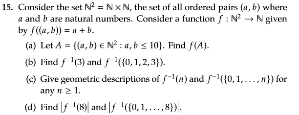 Solved 15. Consider the set N2 = N* N, the set of all | Chegg.com