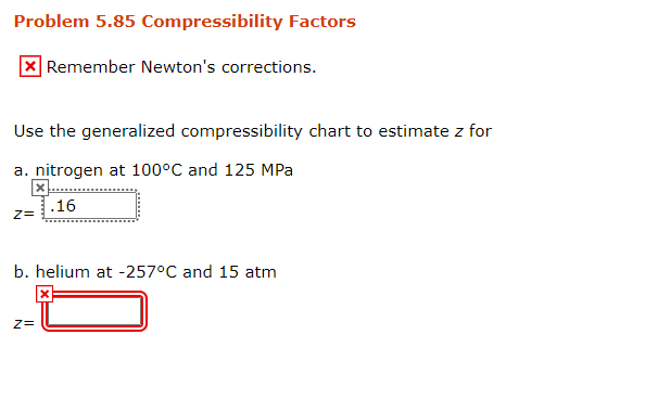 Solved Use the generalized compressibility chart to estimate | Chegg.com
