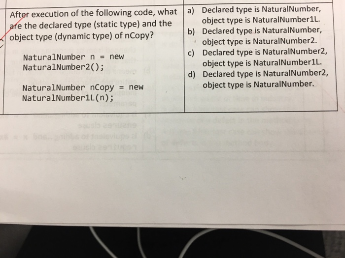 Solved After execution of the following code, what are the | Chegg.com