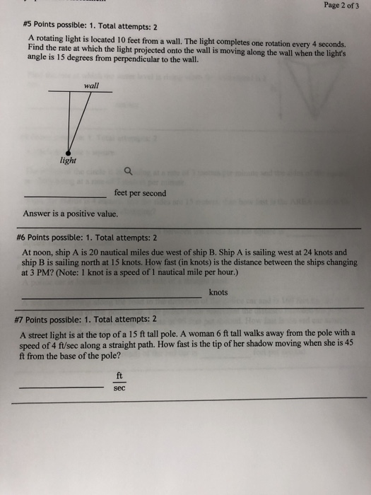 Solved Page 2 of 3 #5 Points possible: 1 . Total attempts: 2 | Chegg.com