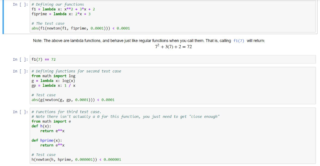 Question 2: Newton's Method (4 points) Newton's | Chegg.com