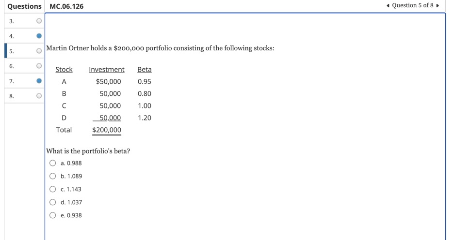Solved Returns for the Alcoff Company over the last 3 years | Chegg.com