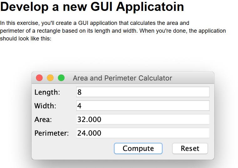 Solved Develop a new GUI Applicatoin In this exercise, | Chegg.com