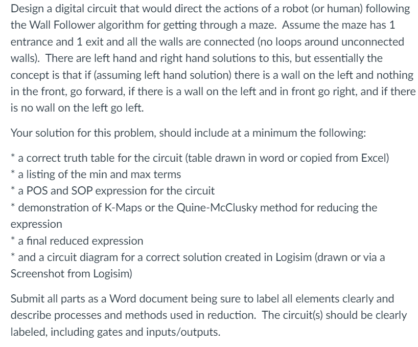 Solved Design a digital circuit that would direct the | Chegg.com