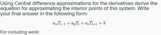 Solved Consider the BVP, d2T dy2 = sin(y?) Using Central | Chegg.com