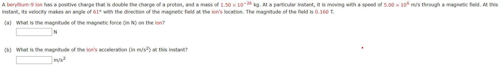 Solved A beryllium-9 ion has a positive charge that is | Chegg.com