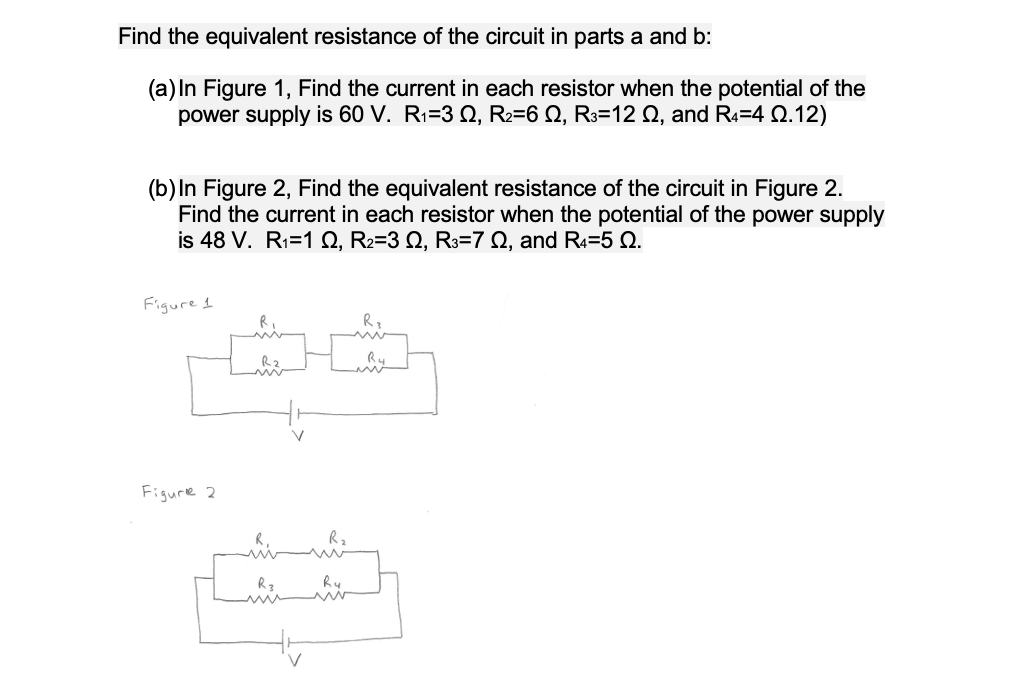 Solved Find the equivalent resistance of the circuit in | Chegg.com