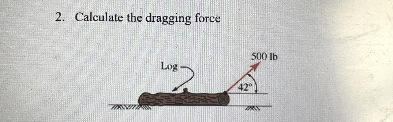 Solved 2. Calculate the dragging force | Chegg.com