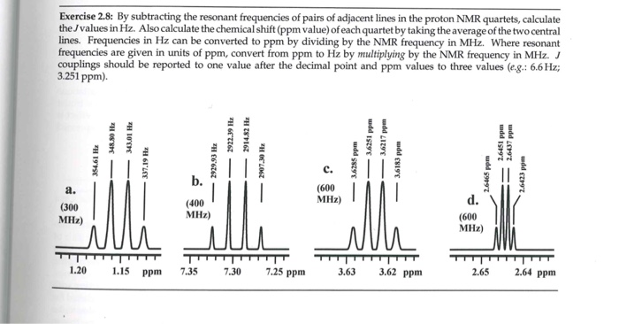 Solved By subtracting the resonant frequencies of pairs of | Chegg.com