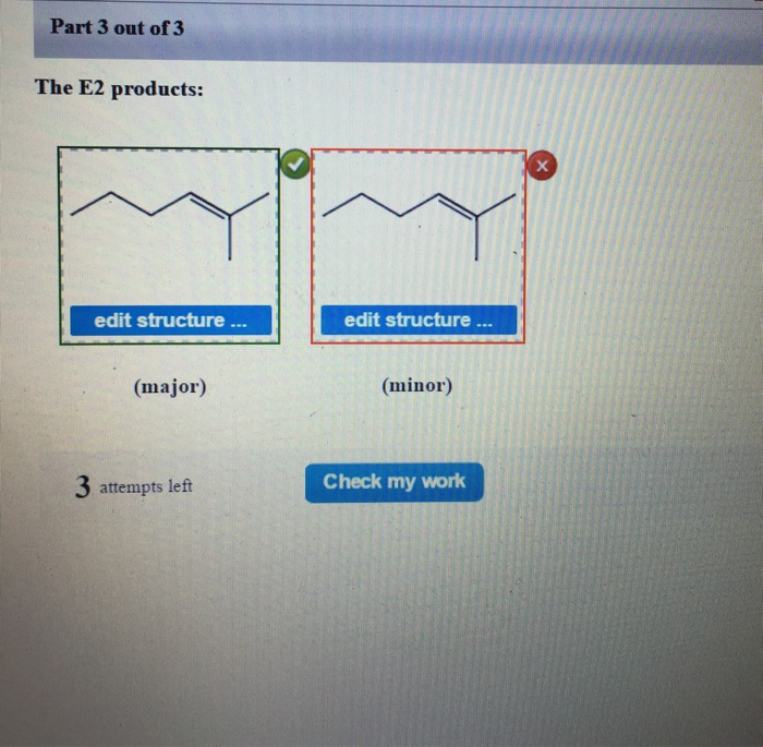 Solved Be sure to answer all parts. Draw the products in the | Chegg.com