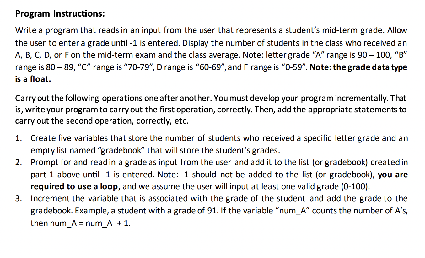 Solved Program Instructions Write A Program That Reads In 6253