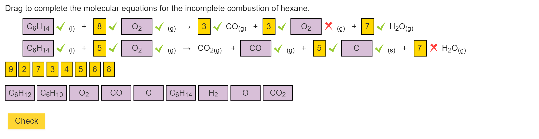 Solved Drag to complete the molecular equations for the | Chegg.com
