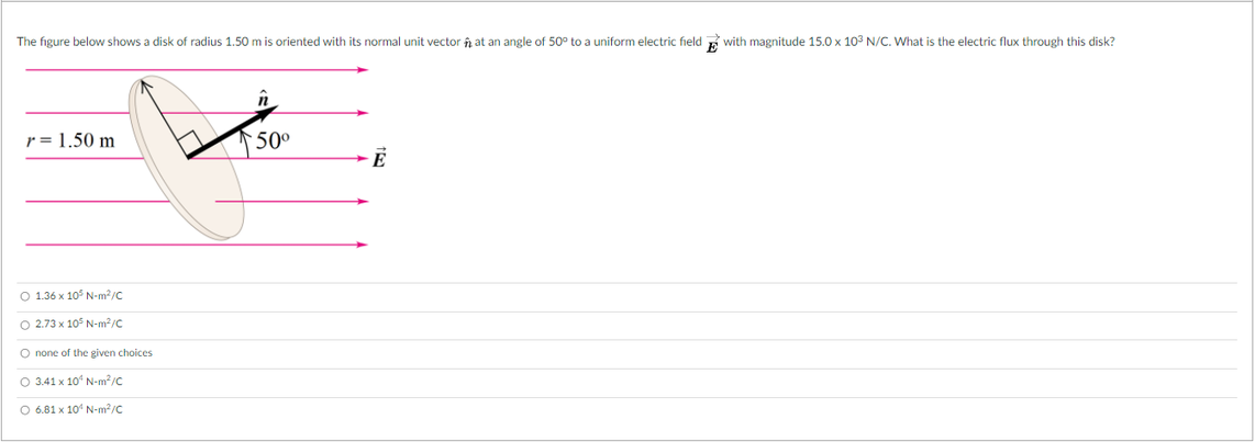 Solved The figure below shows a disk of radius 1.50 m is | Chegg.com