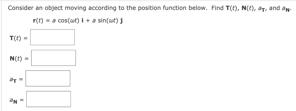 Solved Consider an object moving according to the position | Chegg.com