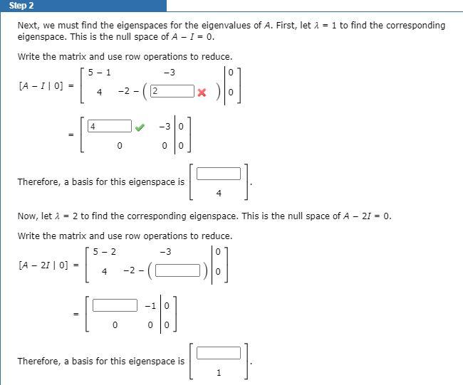 Solved A= - [i 5 -3 4 -2 2], B = -1 1 -64 Find an invertible | Chegg.com