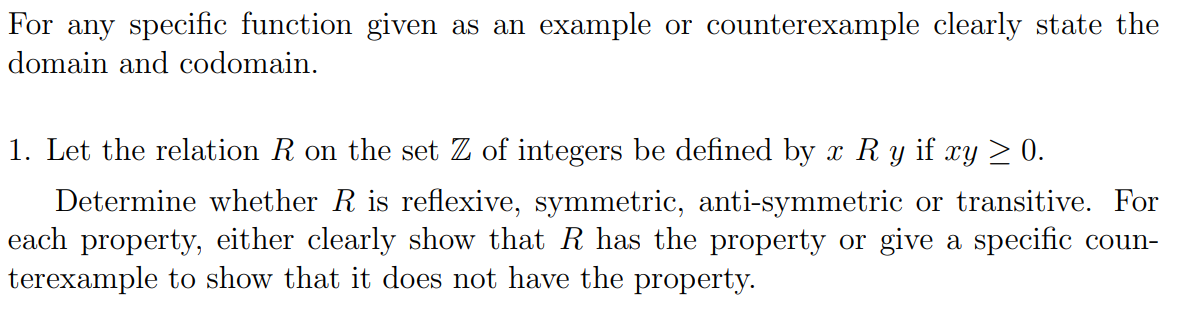 Solved Please show all work and detail. For any specific | Chegg.com