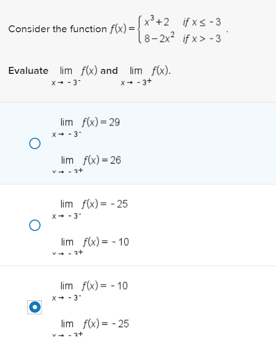 Solved Consider the function | Chegg.com