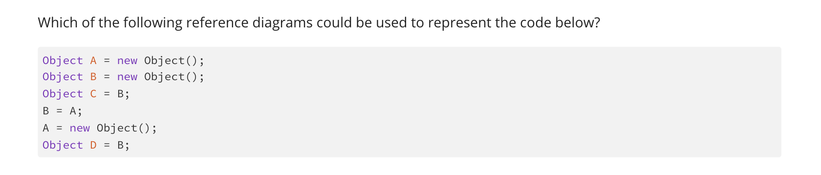 Solved Which of the following reference diagrams could be | Chegg.com